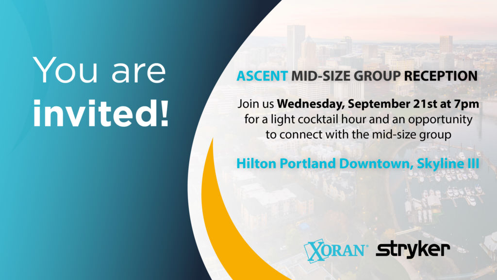 ASCENT Mid-Size Group Reception - Xoran Technologies LLC