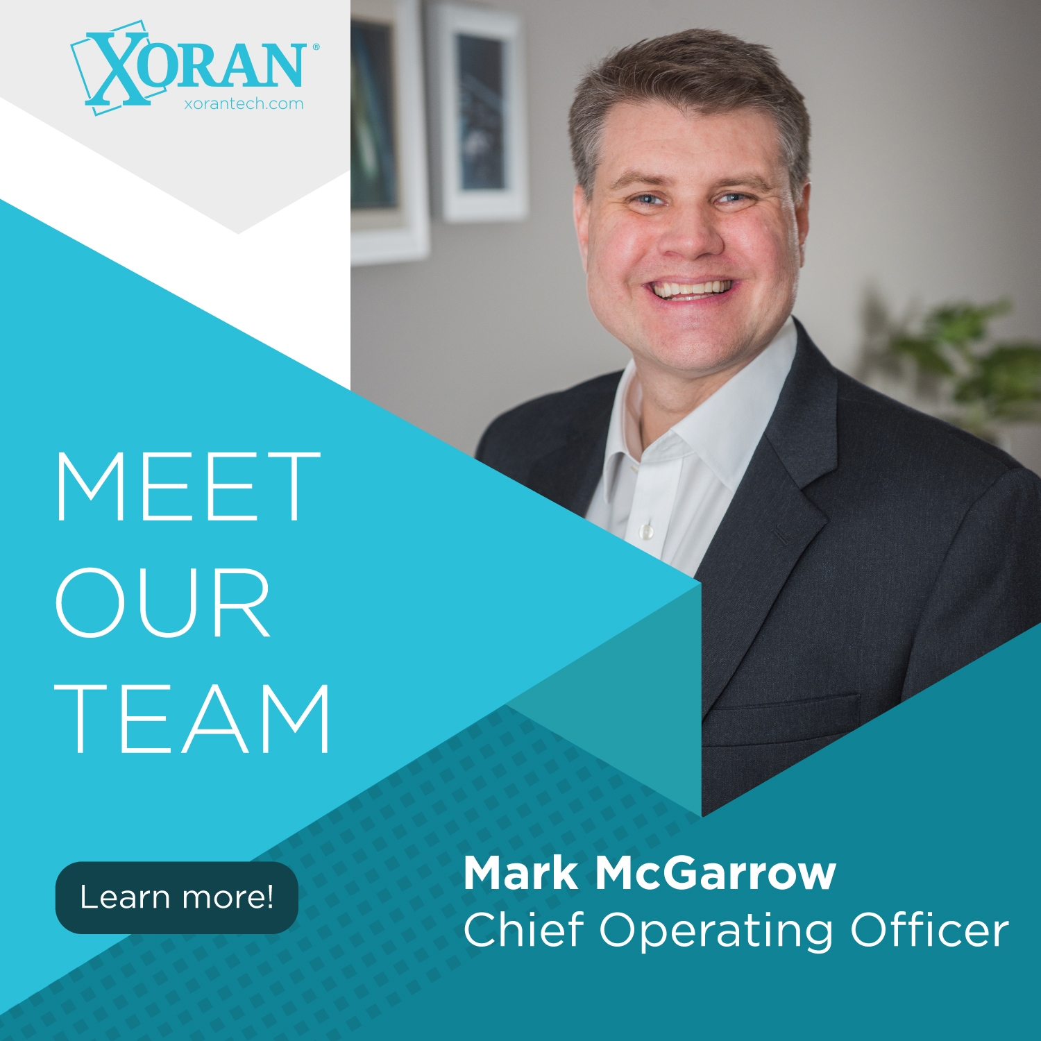 Xoran Names Mark McGarrow Chief Operating Officer